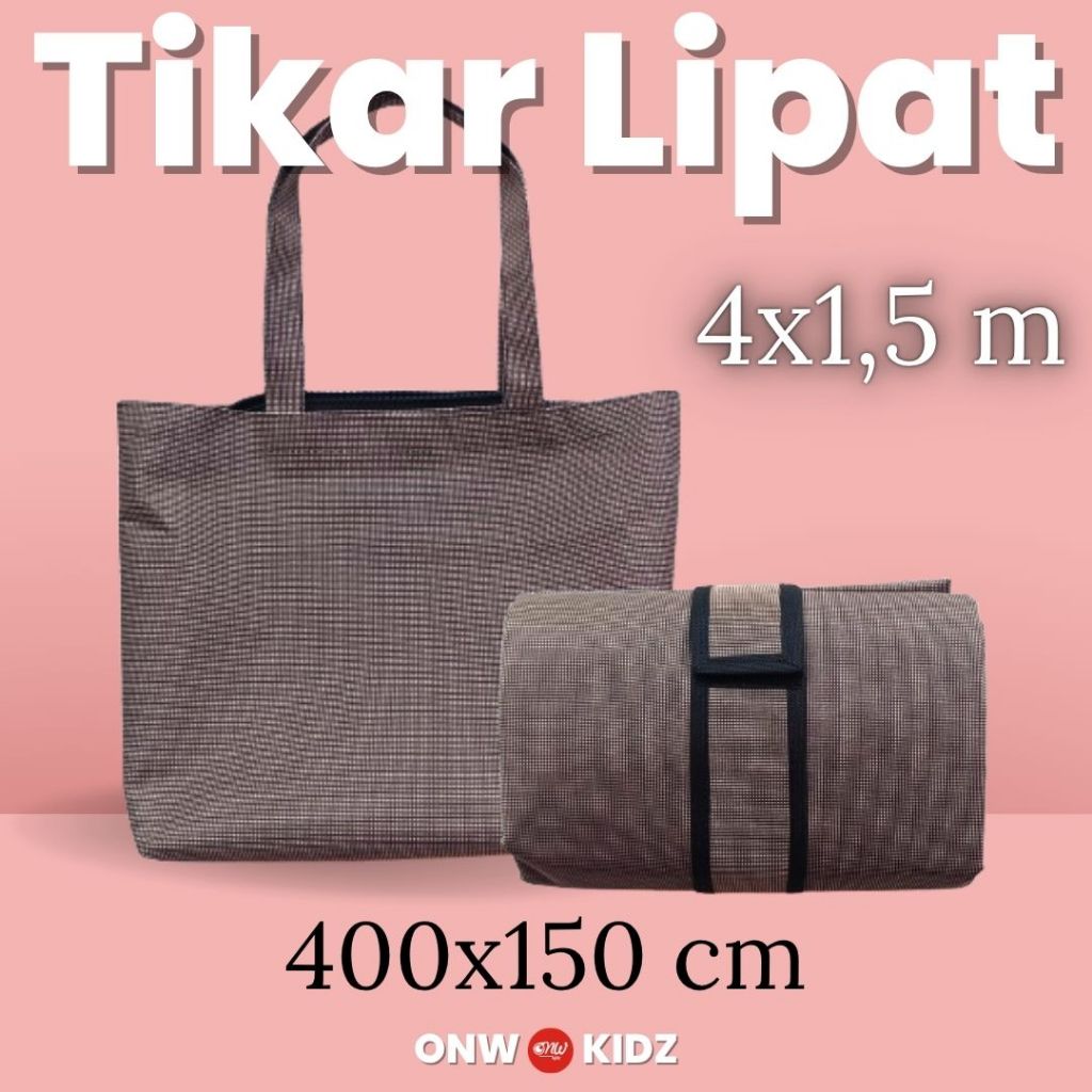 Jual Tikar Lipat Piknik 4x1,5m Karpet Jumbo Besar 400x150 cm Waterproof ...