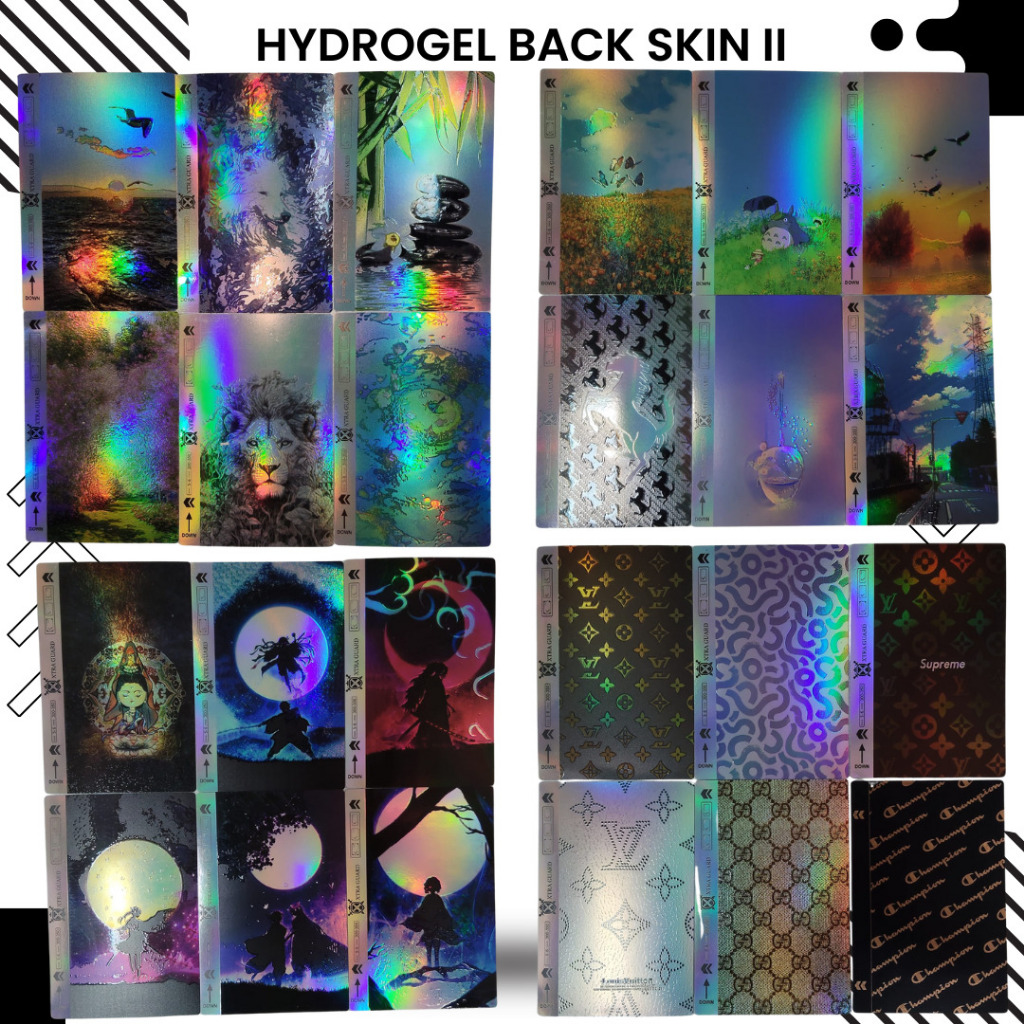 Jual Hydrogel 3D Skin Back Film Skin HP New Varian Part 2 (Minimal 3 ...