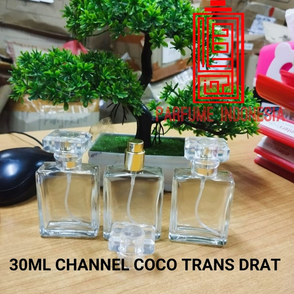 Jual BOTOL PARFUM UNIK | CH COCO TRANS BENING | 30ML | DRAT | PERLUSIN ...