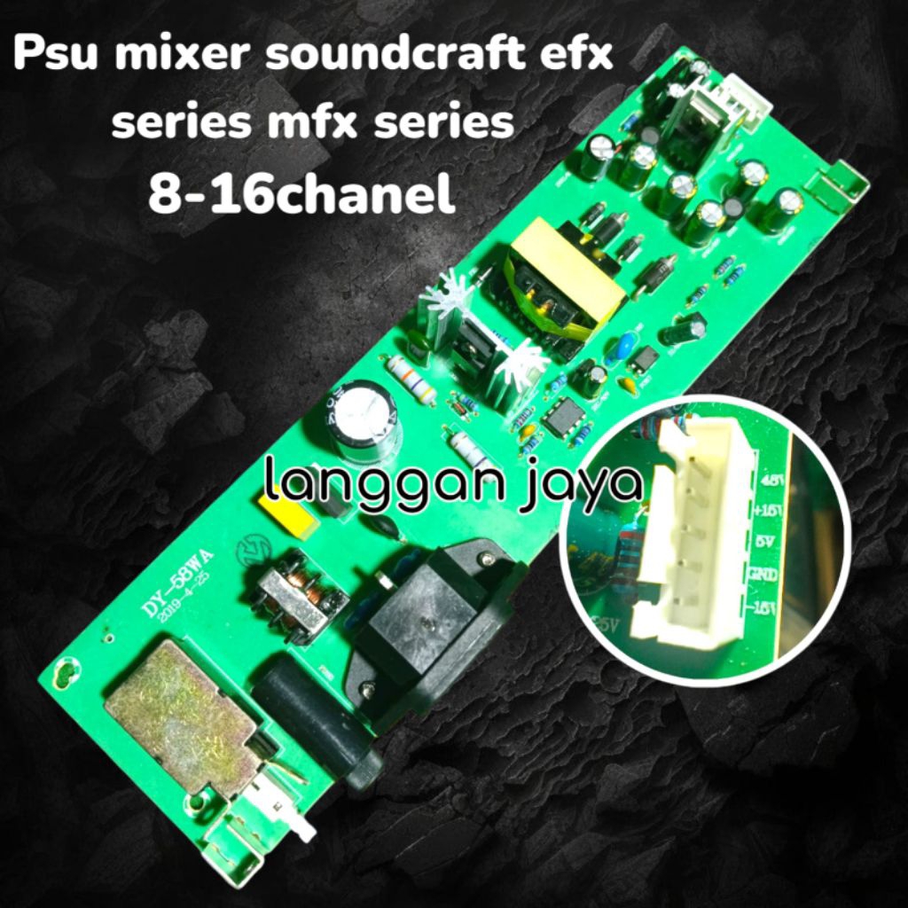Jual modul psu mixer soundcraft 8-16 chanel psu soundcraft efx dan mfx series | Shopee Indonesia