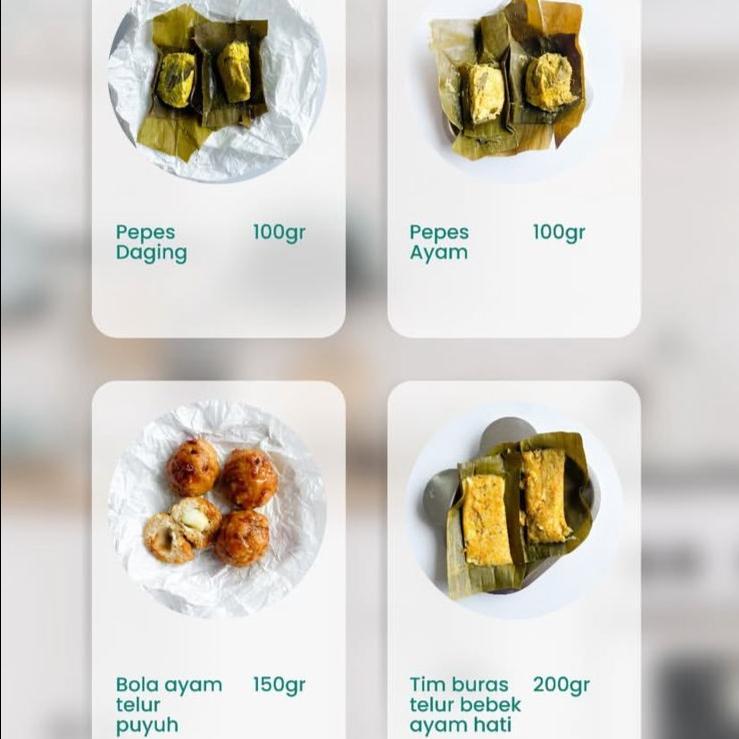 Jual RB7 Benourish Catering Lauk Pauk dan Puree Tim Bubur MPASI Bayi ...