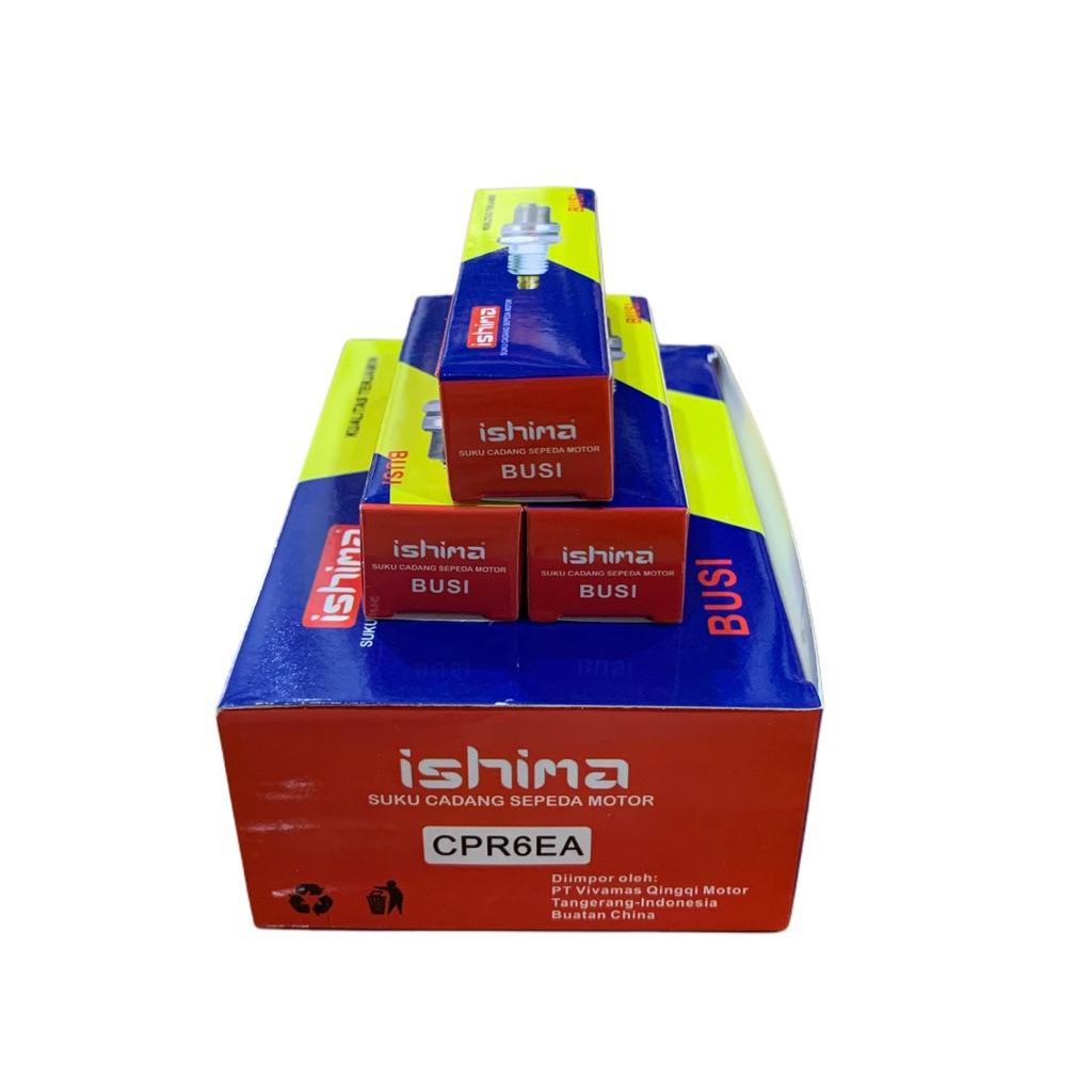 Jual BUSI ISHIMA KARISMA CPR6EA 1KOTAK ISI 10PC | Shopee Indonesia