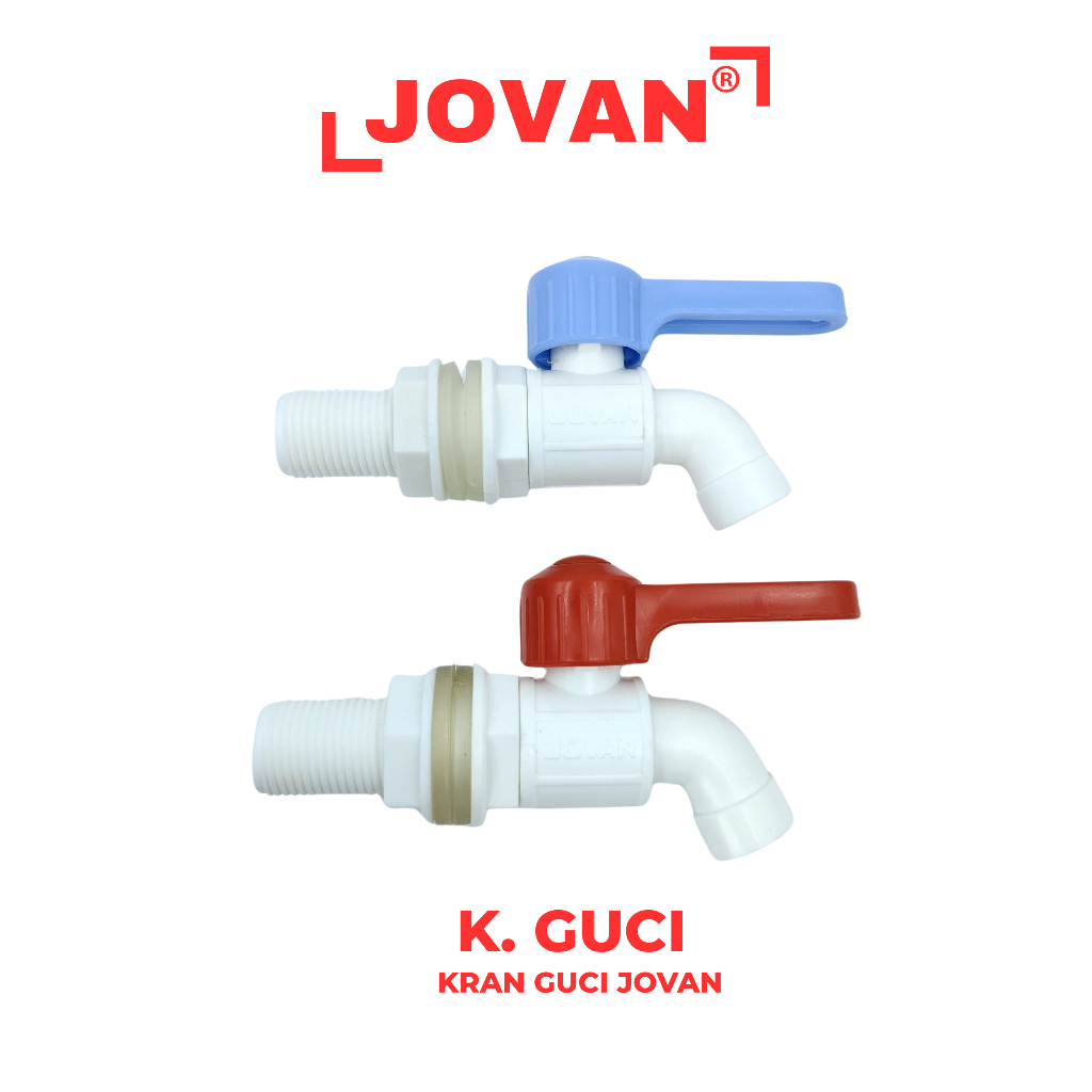 Jual JOVAN GUCI - Kran Guci Plastik - Keran Air Guci - Merah / Red ...