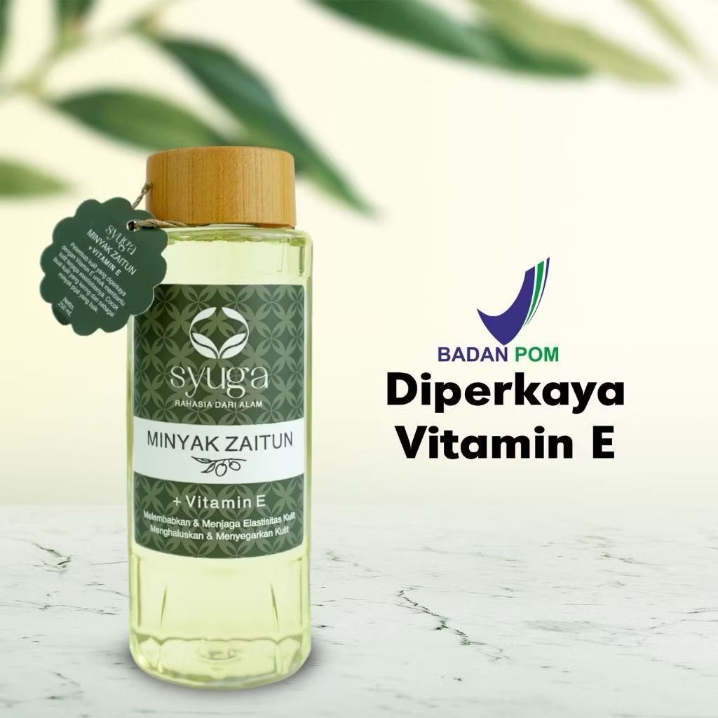 Jual Syuga Minyak Zaitun 250ml With Vitamin E Olive Oil Untuk Kulit ...