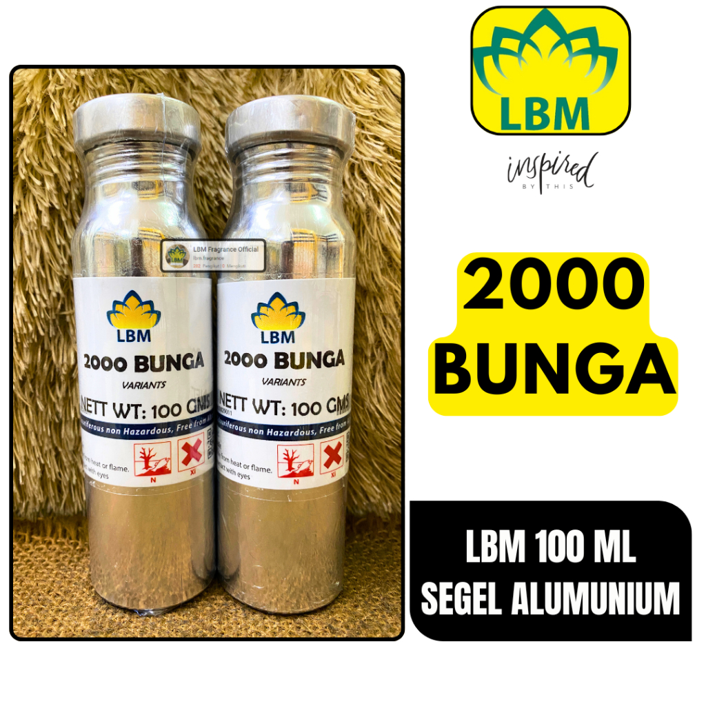 Jual Bibit Parfum 2000 BUNGA Kemasan 100 ML SEGEL LBM Fragrance ...
