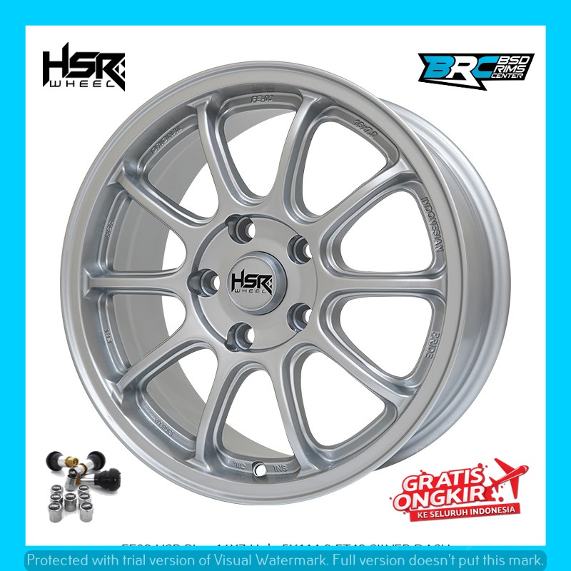 Jual Velg mobil untuk ertiga luxio grandmax xpander hsr fe03 ring 16 terima tukar tambah ...