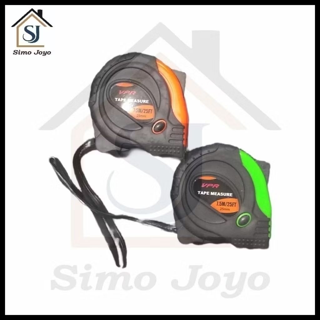Jual Meteran Bangunan / Meteran Tukang 7,5 Meter VPR | Shopee Indonesia