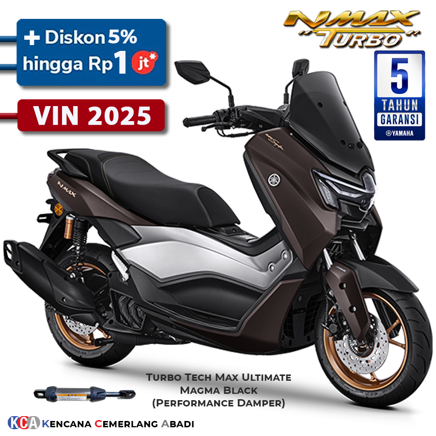 Jual Yamaha NMax Turbo 155 Tech Max Ultimate Keyless ABS Performance ...