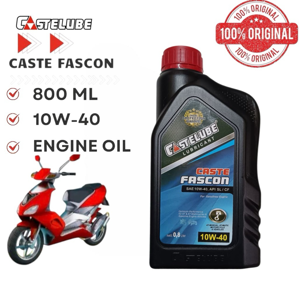 Jual Oli Castelube Fascon SAE 10W-40 0,8 Liter | Shopee Indonesia