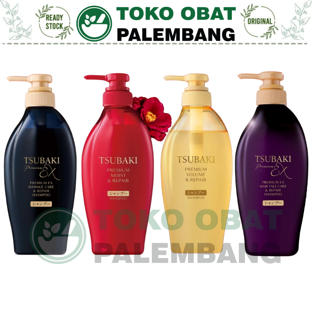 Jual TSUBAKI PREMIUM SHAMPOO 450ML SAMPO RAMBUT EX HAIR FALL CARE ...