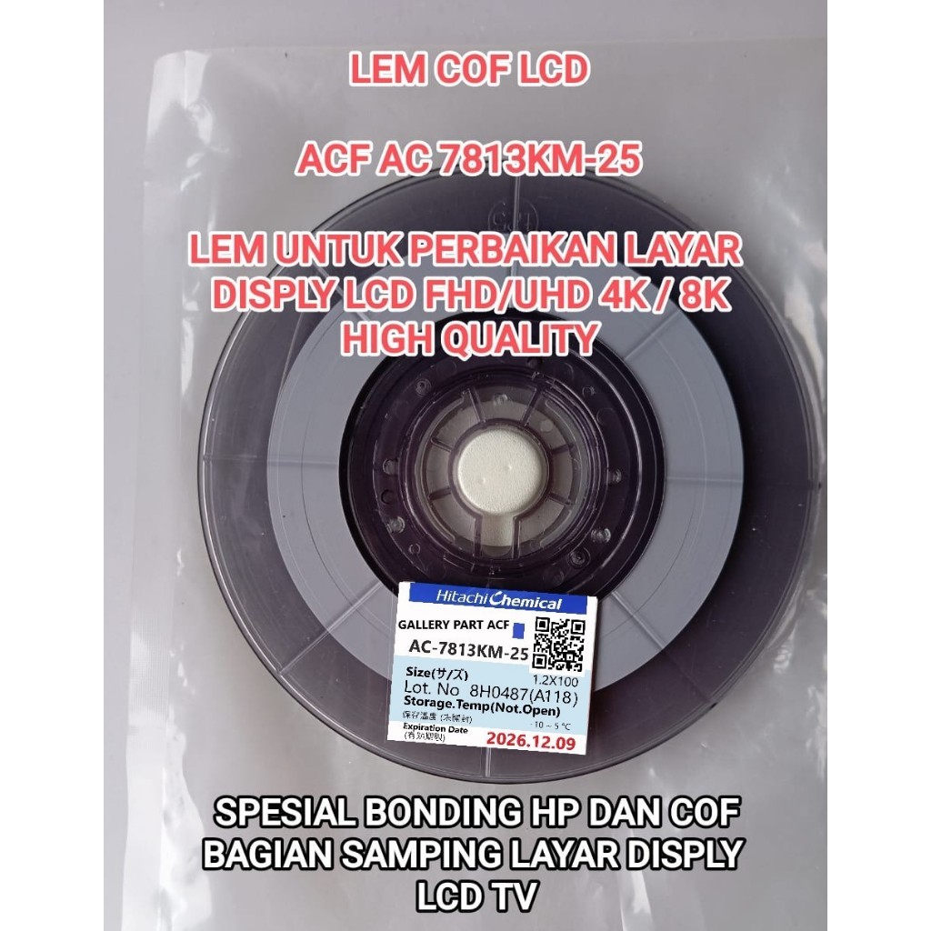 Jual Acf AC 7813 AC 9865 LEM untuk perbaikan COF LCD Display LED TV ...