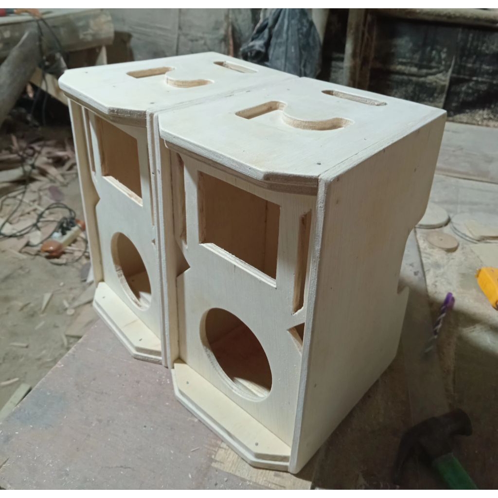 Jual box miniatur line array 4 sampai 8 inch + lubang twiter kotak ...