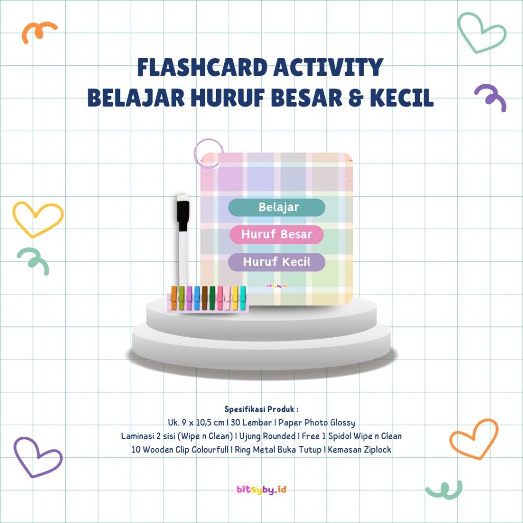 Jual FLASHCARD ACTIVITY BELAJAR HURUF BESAR HURUF KECIL / FLASHCARD ...