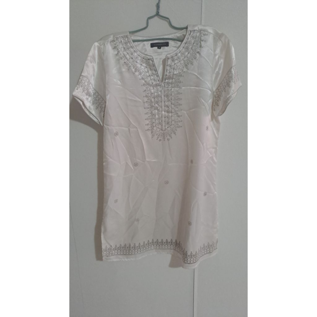 Jual [ preloved ] blouse connection sz M | Shopee Indonesia