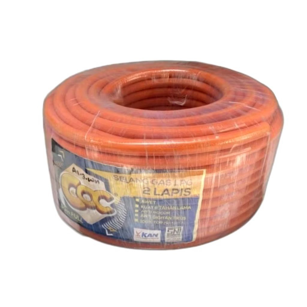 Jual Selang Gas LPG 2 Lapis SNI Orange Harga Per Meter | Shopee Indonesia