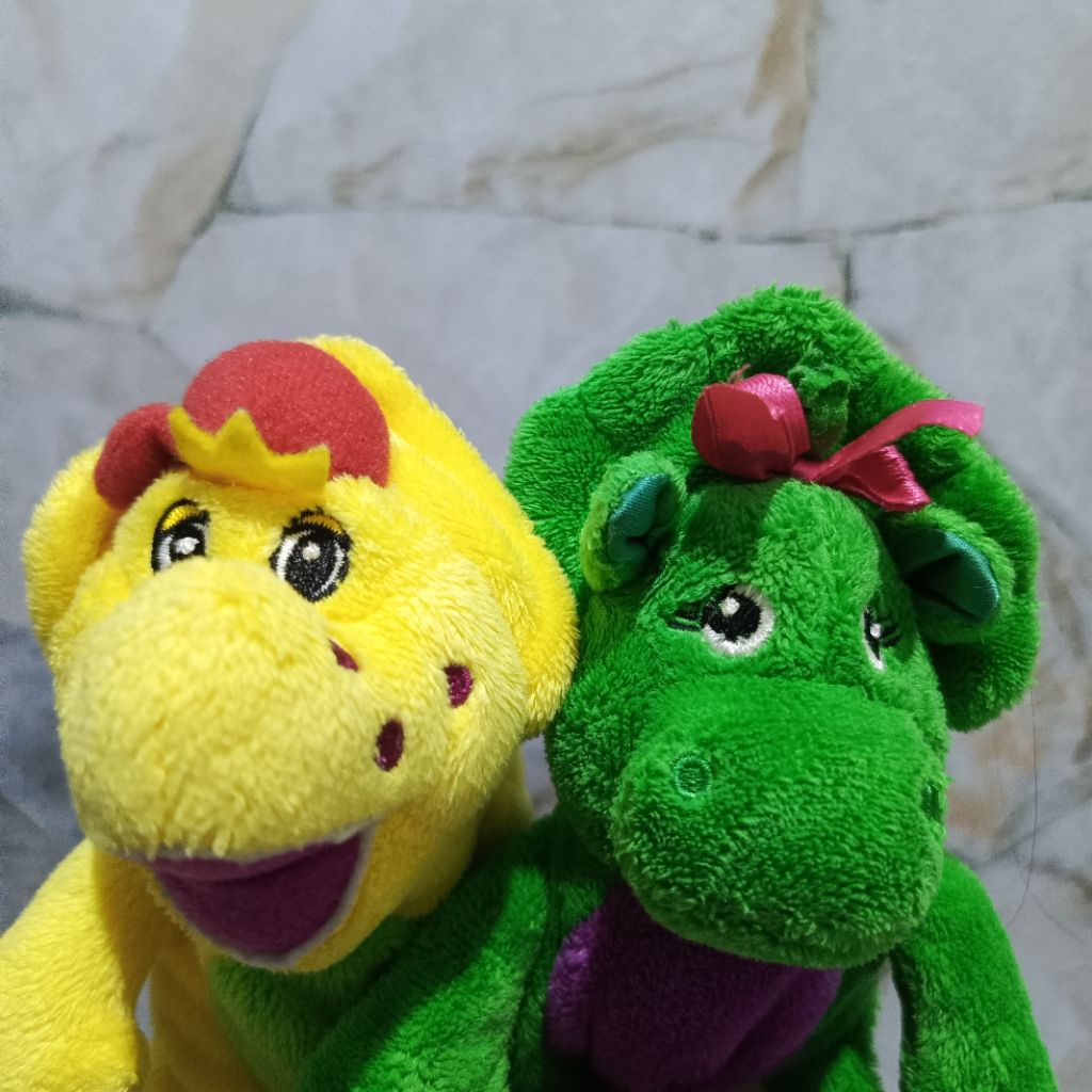 Jual Boneka Vintage Karakter Baby Bop BJ Barney & Friends Original ...