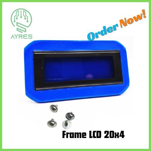 Jual Lcd Frame Akrilik Case 1 Layer 20X4 Arduino Bir 2004 Plus Baut Dan ...