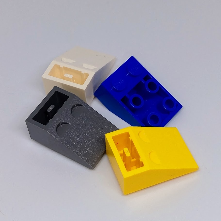 Jual Lego Part 3747 Slope Inverted 33 3 x 2 with Flat Bottom Pin and ...