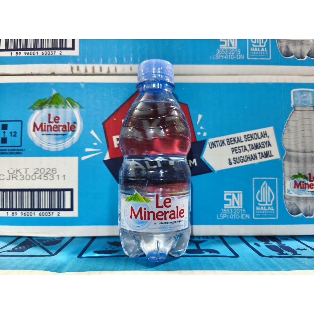 Jual LEE MINERAL BOTOL MINI 330 ML/ISI 24 BOTOL | Shopee Indonesia