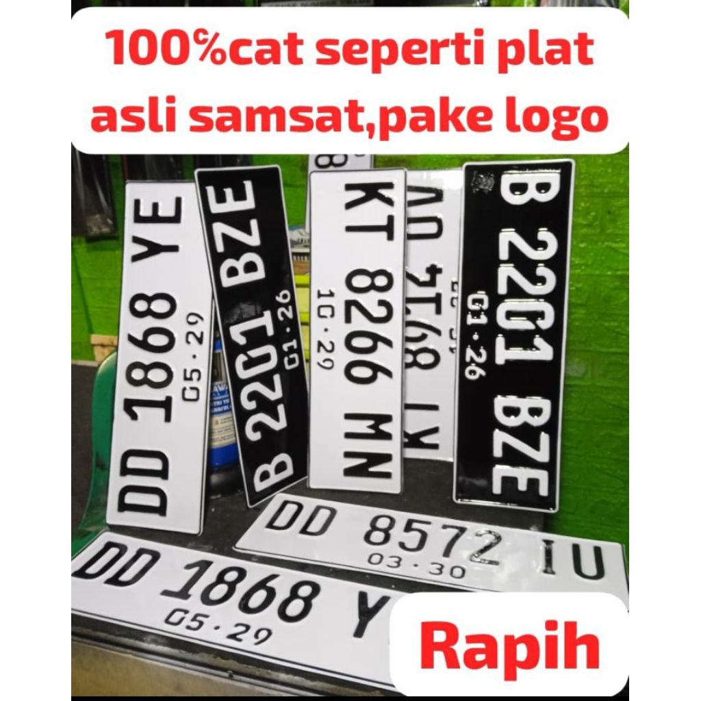Jual plat mobil terbaik | Shopee Indonesia