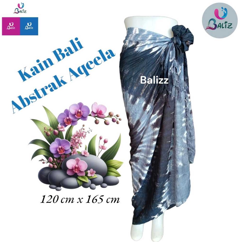 Jual KODE F13Z Kain Bali Pantai Kain Bali Motif Abstrak Ageela Baru ...