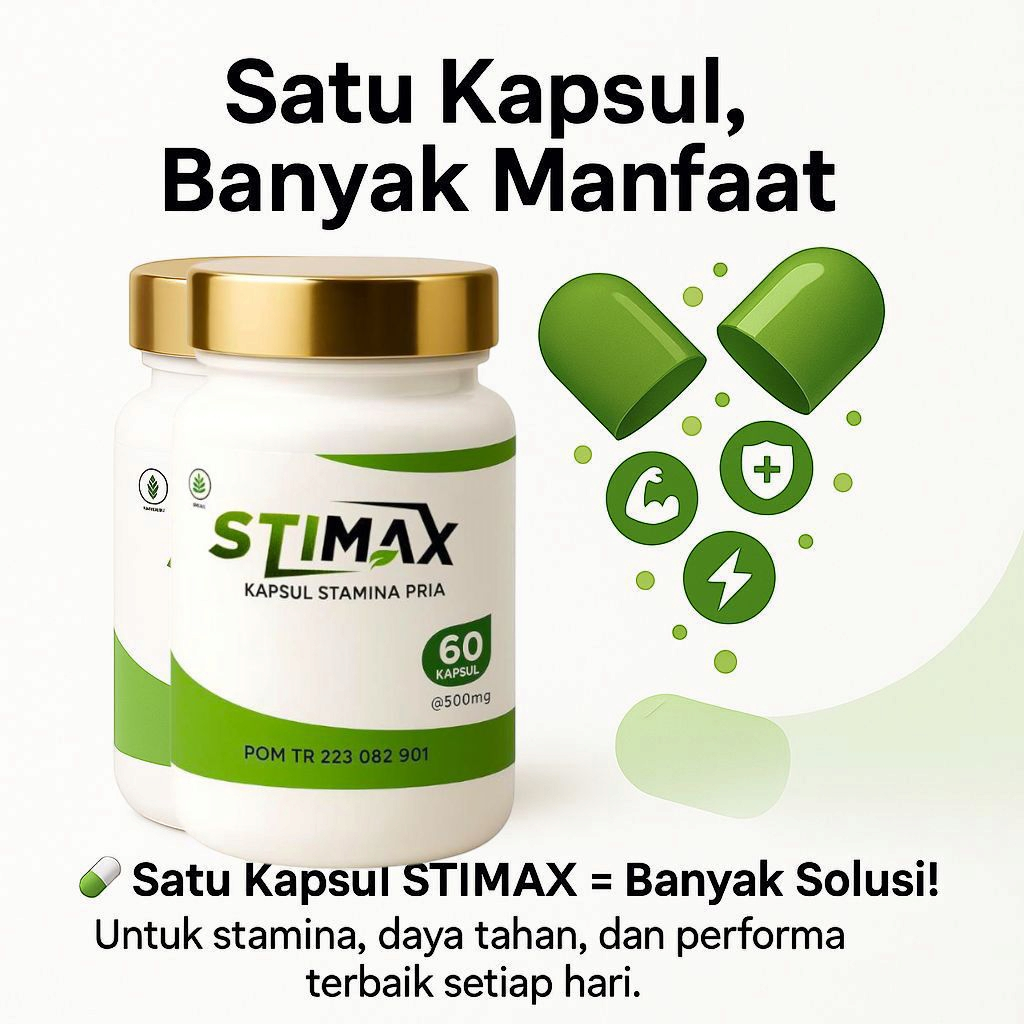 Jual 𝐓𝐄𝐑𝐁𝐔𝐊𝐓𝐈 𝟏𝟎𝟎% 𝐀𝐌𝐏𝐔𝐇 - STIMAX 𝐑𝐄𝐒𝐌𝐈 𝐁𝐏𝐎𝐌 KAPSUL 𝐏𝐄𝐌𝐁𝐄𝐒𝐀𝐑𝐏𝐄𝐍𝐈𝐒 OBAT𝐏𝐄𝐌𝐁𝐄𝐒𝐀𝐑 𝐌iste𝐑 𝐏 𝐀𝐒𝐋𝐈 ...