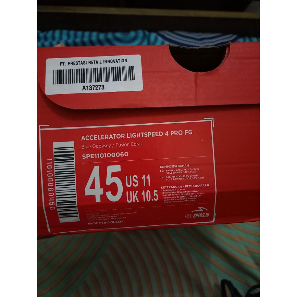 Jual SPECS ACCELERATOR LIGHTSPEED 4 PRO (BNIB) | Shopee Indonesia