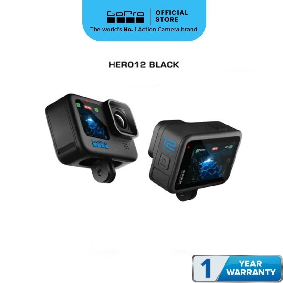 Jual GoPro Hero 12 Black | HDR 4K | Garansi Resmi | Shopee Indonesia