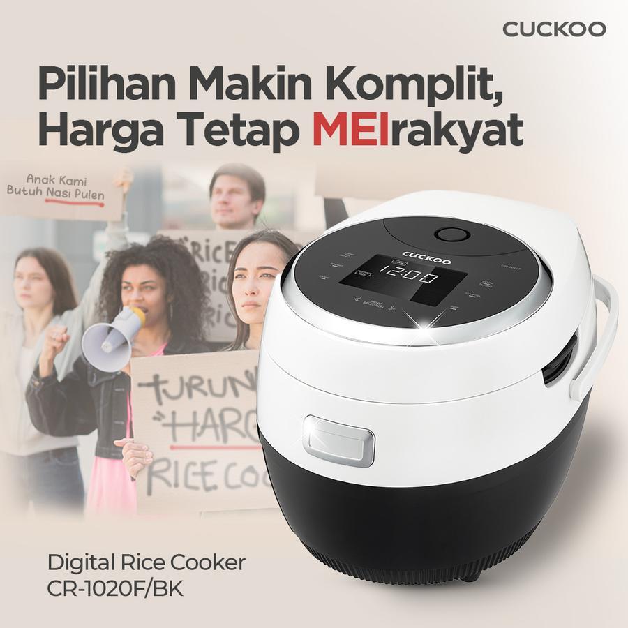Jual CUCKOO Digital Rice Cooker 1.8 L CR-1020F Magic Com Penanak Nasi ...