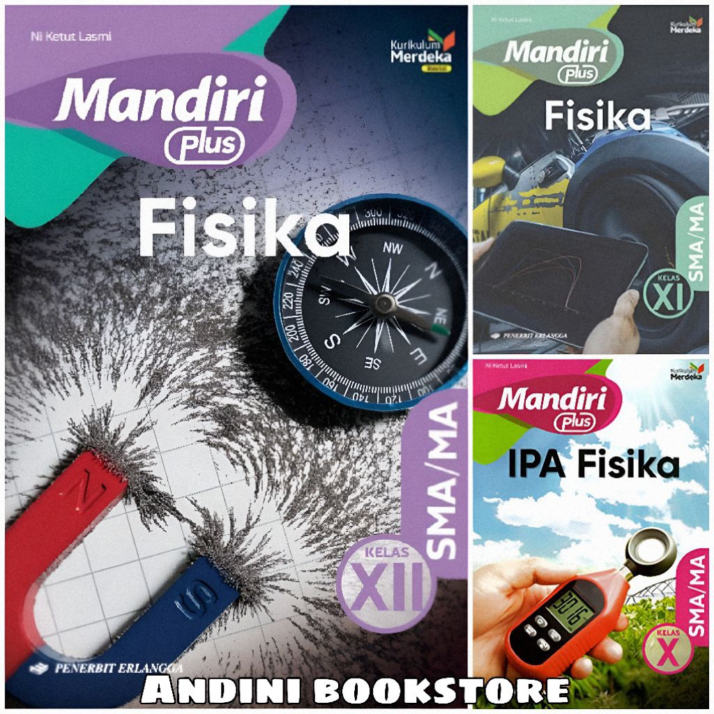 Jual BUKU MANDIRI FISIKA KELAS 10 11 12 SMA/MA KURIKULUM MERDEKA ERLANGGA | Shopee Indonesia