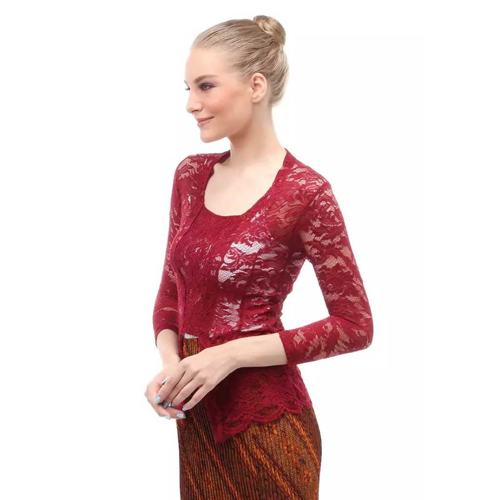 Jual Kebaya Brokat Bali Premium – Model Kutu Baru Elegan untuk Upacara ...