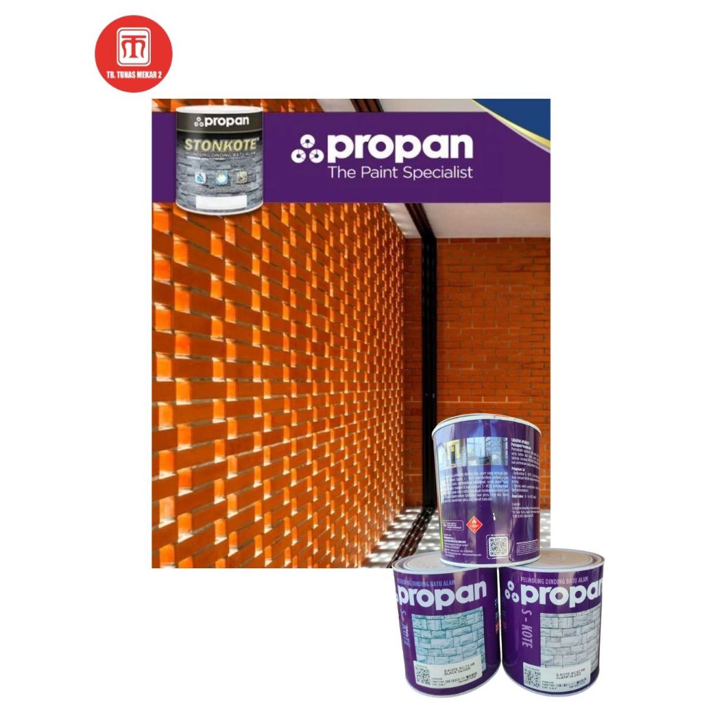 Jual PROPAN STONKOTE CAT BATA MERAH / COATING BATA MERAH PELAPIS BATU ...