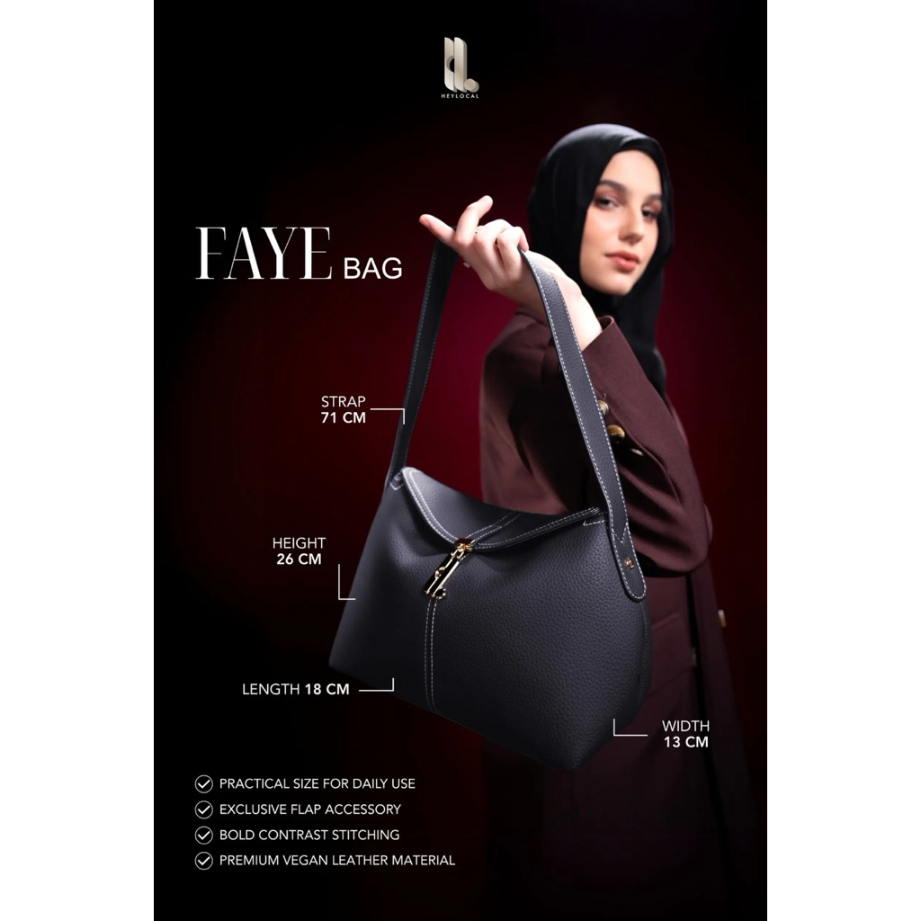 Jual READY!! FAYE BAG, SCOTTISH TOTEBAG HEYLOCAL BEST SELLER!! | Shopee ...