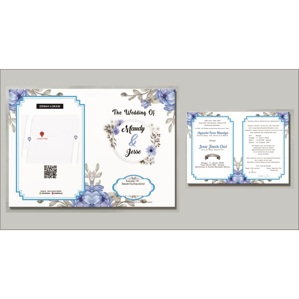 Jual UNDANGAN PERNIKAHAN CUSTOM FREE DESAIN | Shopee Indonesia