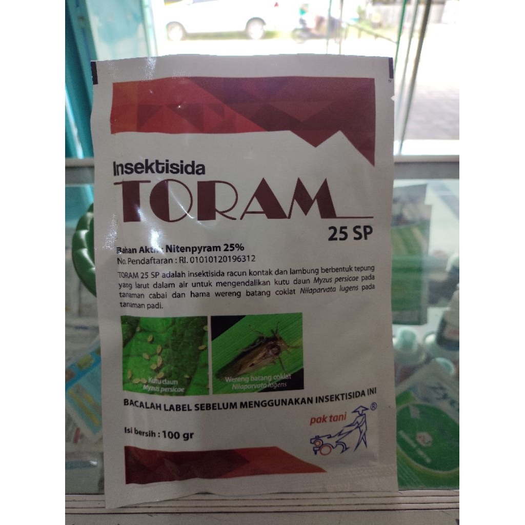 Jual Insectisida TORAM 100gr , 25SP. | Shopee Indonesia