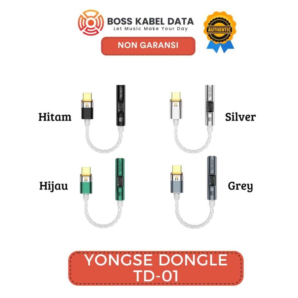 Jual Yongse TD-01 Dongle Type C Dual Chip CX31933 dan MAX97220 | Shopee ...