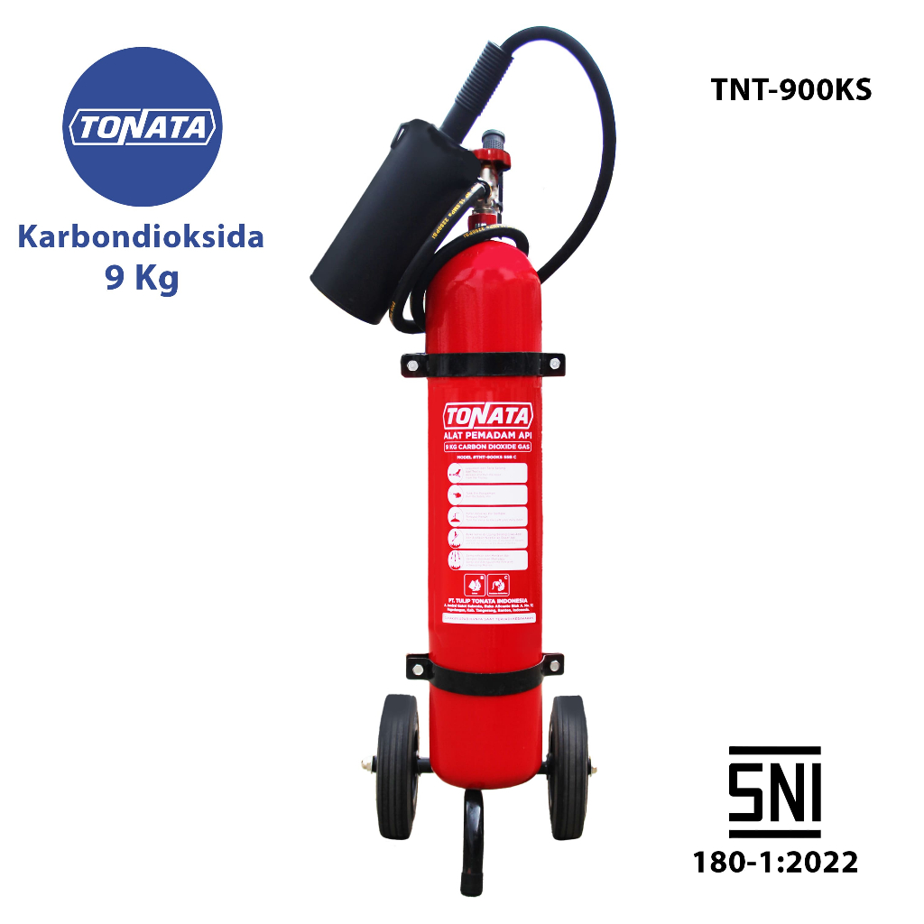 Jual Tonata APAB Karbondioksida CO2 Alat Pemadam Api SNI 9Kg | Shopee ...