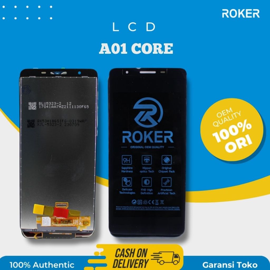 Jual ROKER LCD SAM GALAXY A01 CORE(A013) FULLSET LCD TOUCHSCREEN BY ...