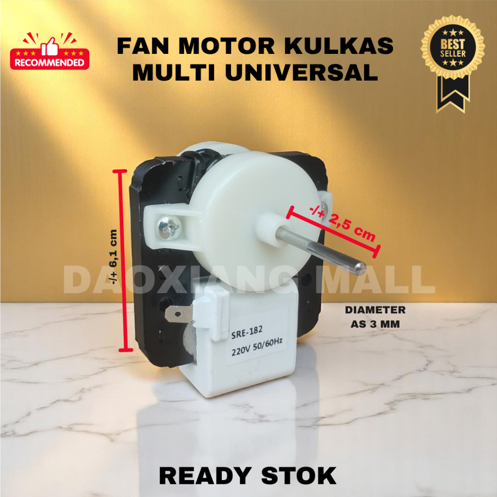 Jual DINAMO/FAN MOTOR KULKAS MULTI UNIVERSAL SCY607 / KIPAS KULKAS 2 ...