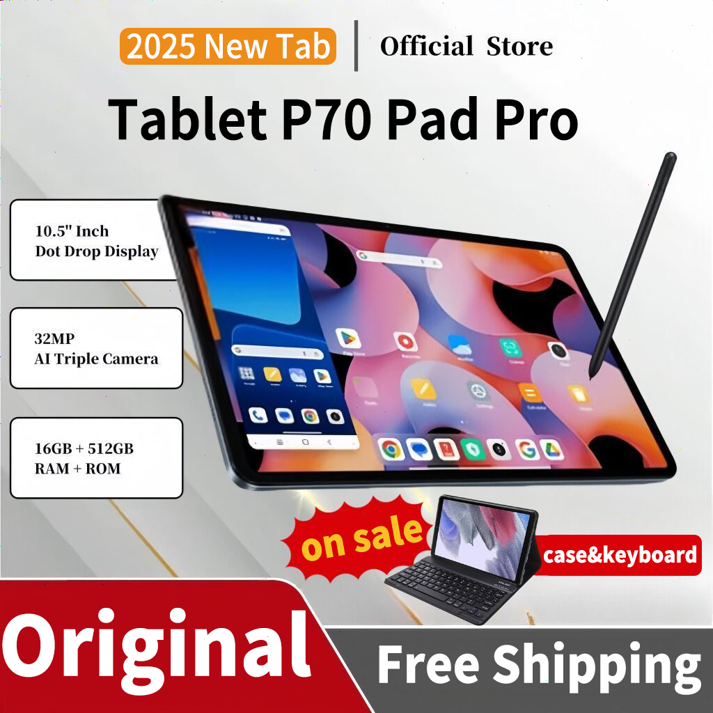 Jual Tablet Pc P70 Android13 8000mAh 10.1inch hiburan kantor ultra ...