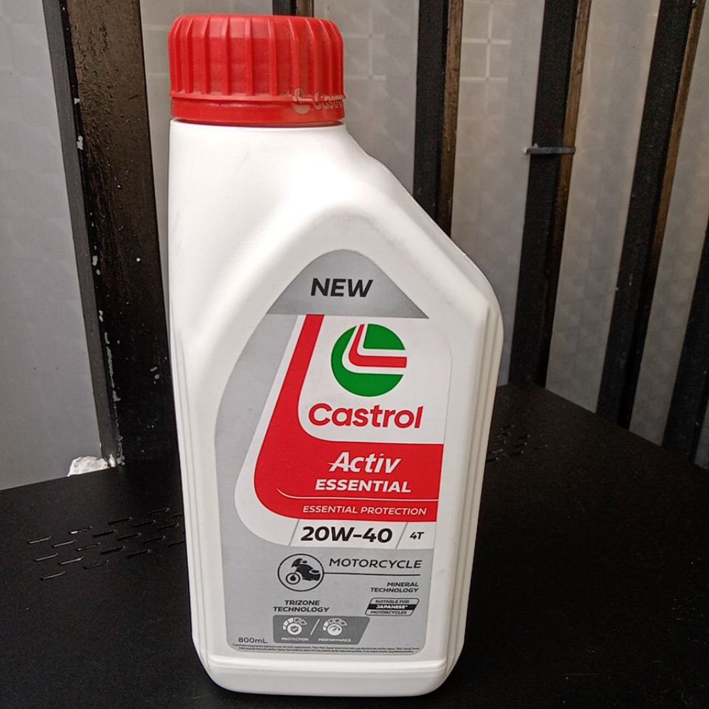 Jual Castrol Activ essential SAE 20W-40 ORIGINAL | Shopee Indonesia