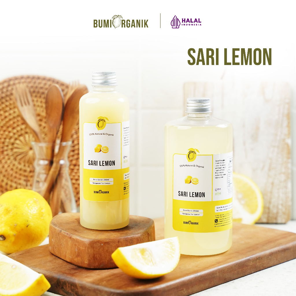 Jual SARI LEMON MURNI ASLI 100% BUMI ORGANIK / MINUMAN DIET / LEMON ...