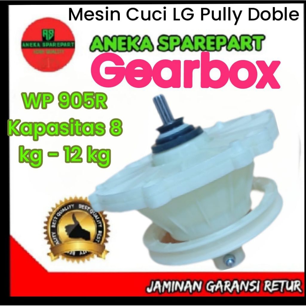 Jual Gearbox mesin cuci 2 tabung LG 7 kg 8 kg 9 kg 10 kg 11 kg 12 kg 13 kg 14 kg 15 kg 16 kg ...