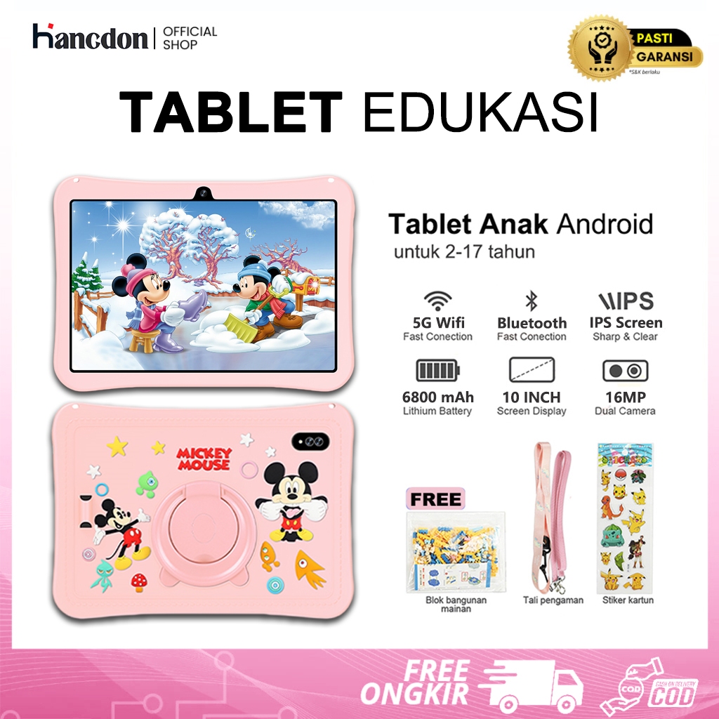 Jual Hancdon KIDS STUDY TAB F13 tab 12/512GB / Tablet Anak / FHD+ Eye ...
