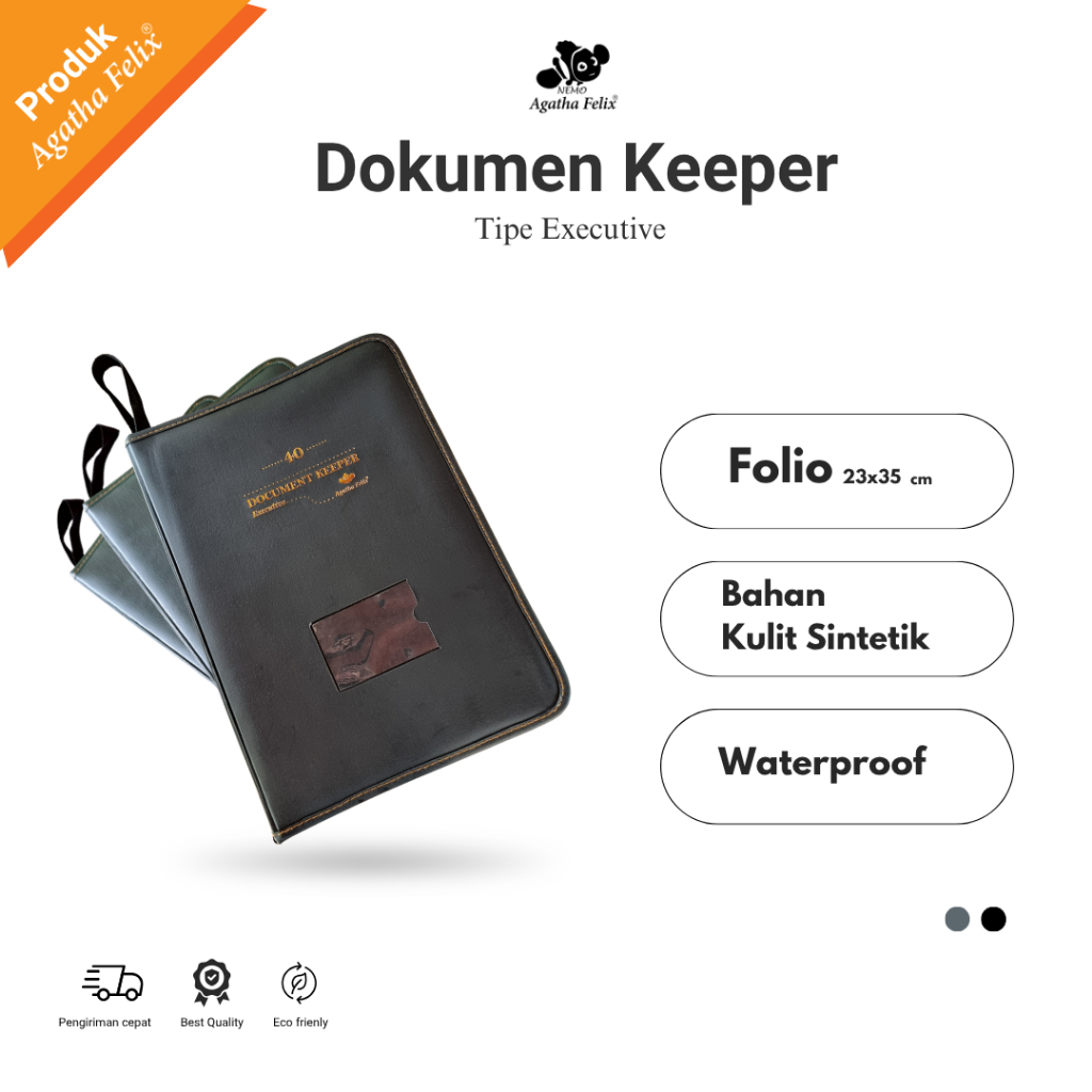 Jual Dokumen Keeper F4 - Tipe Executive | Agatha Felix | Shopee Indonesia