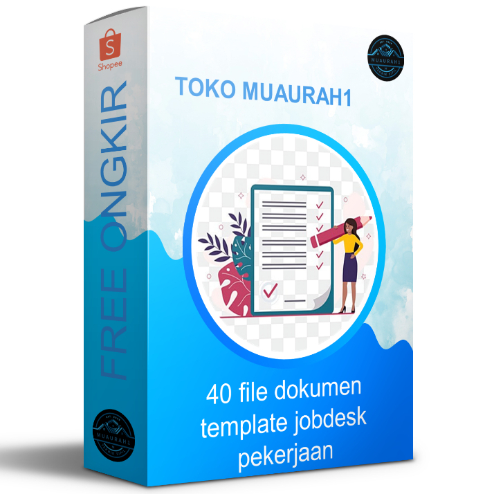 Jual 40 File Dokumen Template Jobdesk Pekerjaan | Shopee Indonesia