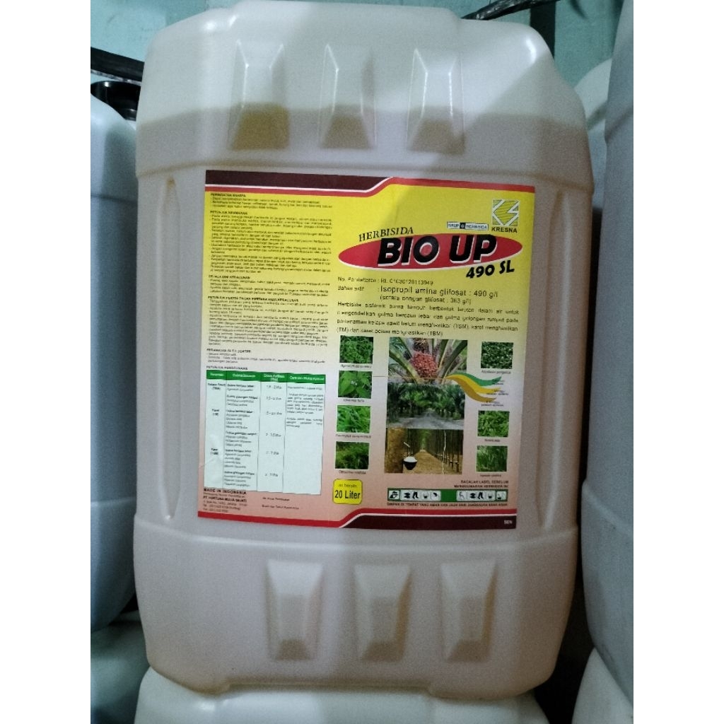 Jual Herbisida Bio Up 490 SL kemasan drigen 20 Liter | Shopee Indonesia