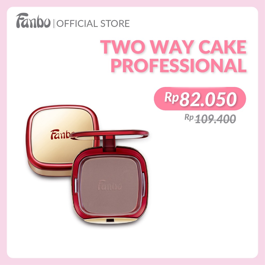 Jual Fanbo Professional Two Way Cake SPF 15 | Shopee Indonesia