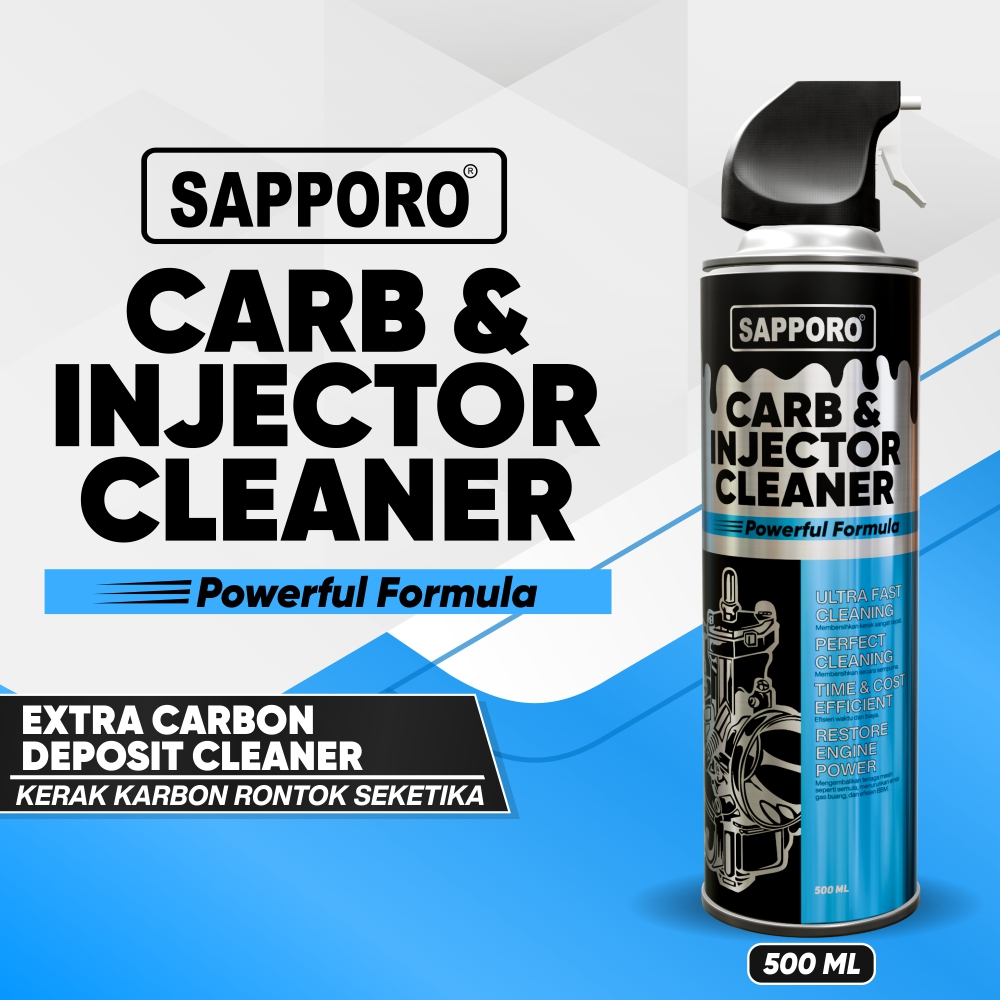 Jual Sapporo Carb & Injector Cleaner / Pembersih Carburator & Injector ...