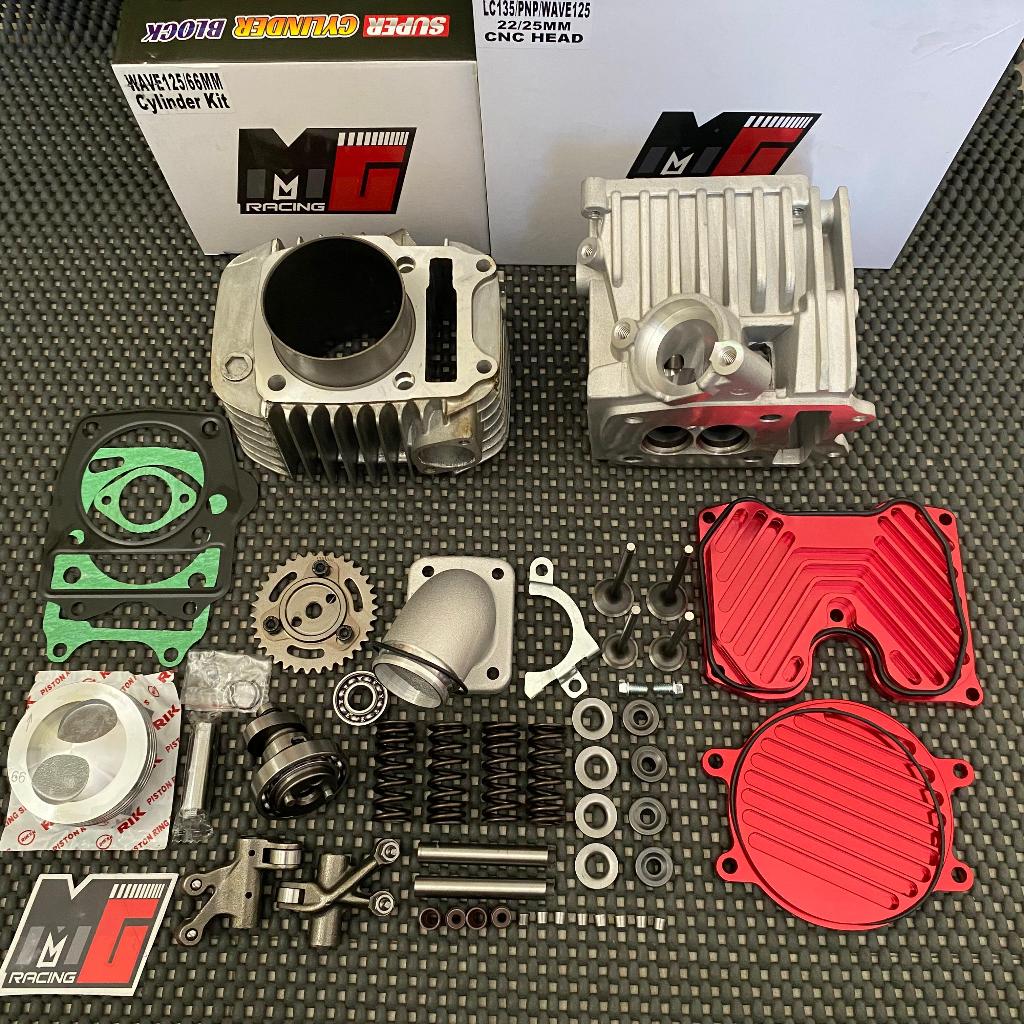 Jual Paket borup head supra set cover timing cnc supra125 kph ksharisma ...